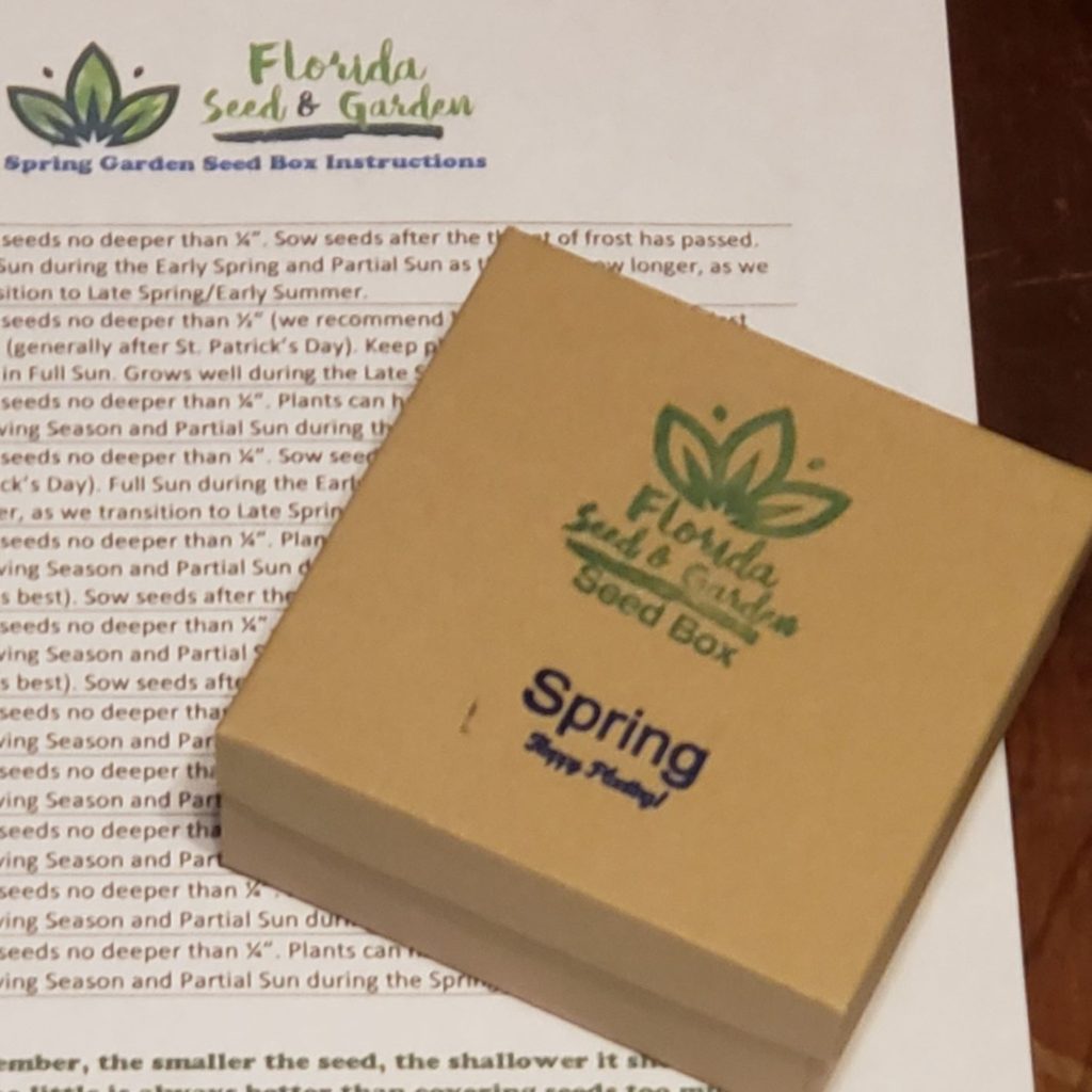 Florida's Three Growing Seasons - Florida Seed & Garden